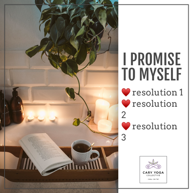 Happy New Year! A Resolution Evolution - Cary Yoga Collective
